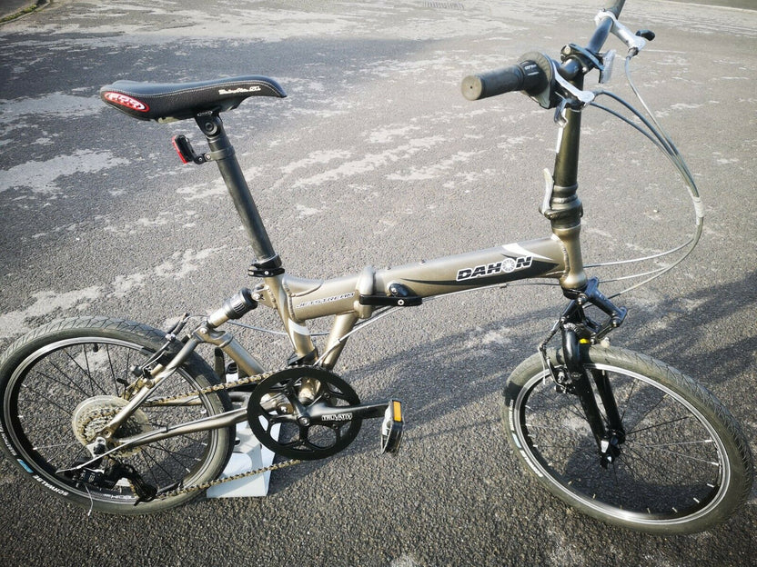 Dahon Jetstream full suspension aluminium folding bike like Brompton ...
