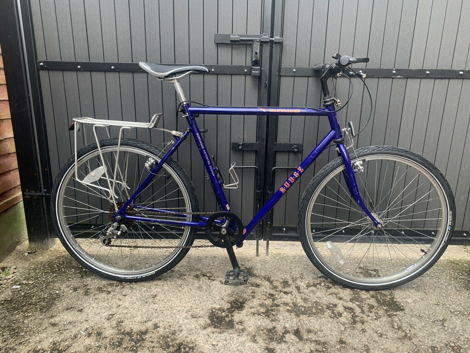 Vintage Montague Rudge Bi Frame Folding Mountain Hybrid Bike - Folding ...