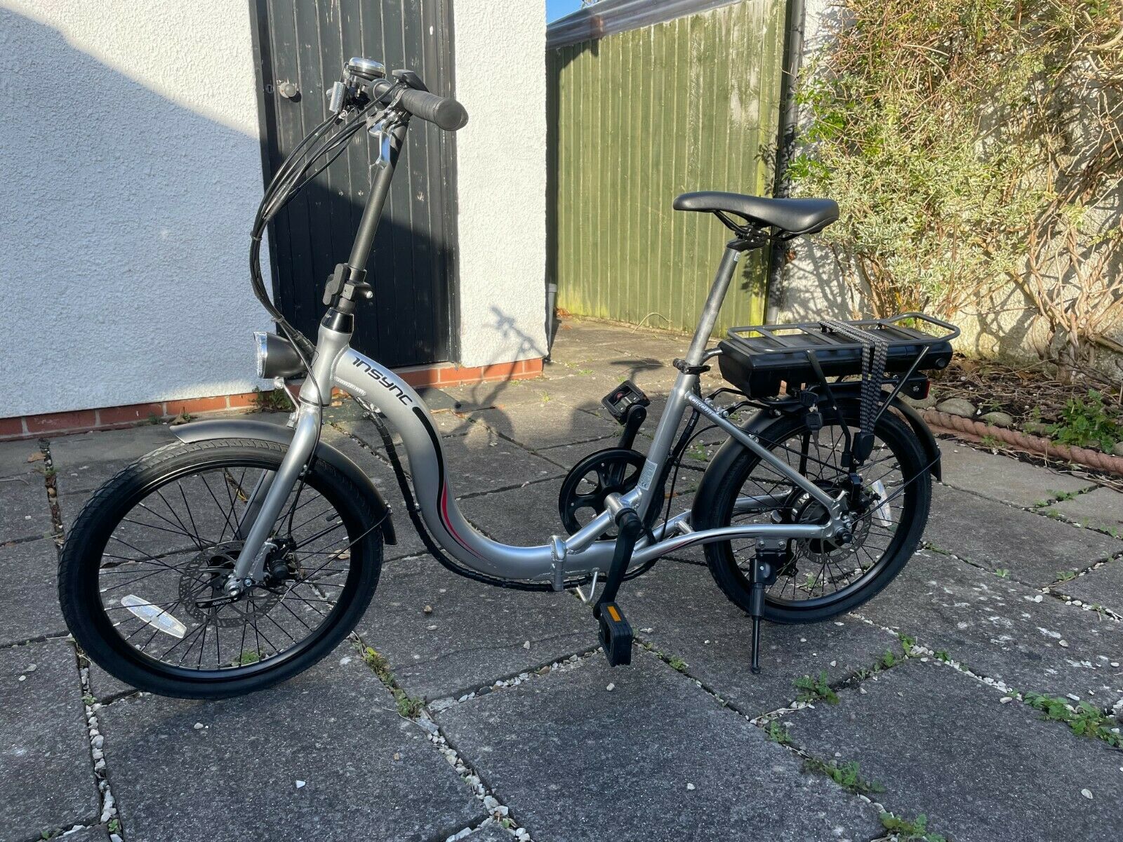 Brand New Insync Circuit Folding 36 Volt 250 W 7 Speed Electric Bike ...