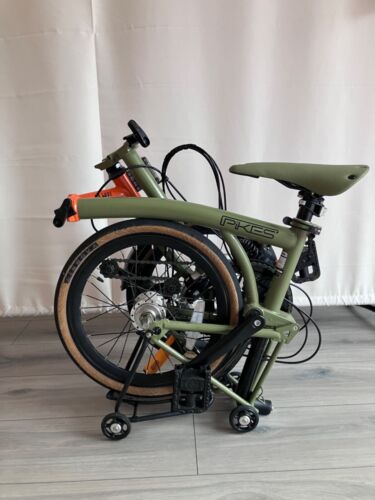 ELEMENT PIKES M-BAR 9 SPEED (NATURE) folding bike - Folding Bikes 4U