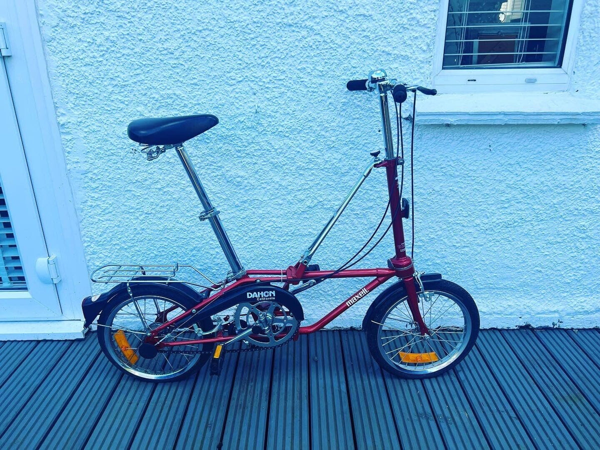 Retro Dahon Folding Bike. 1981 Limited Edition Maxell Version. Rare Bi ...