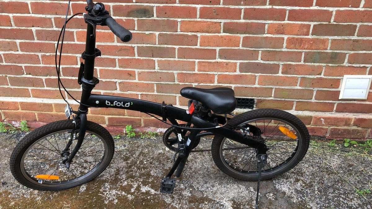 b twin folding bike, B Fold 3, Decathlon Collection Only - Folding Bik ...