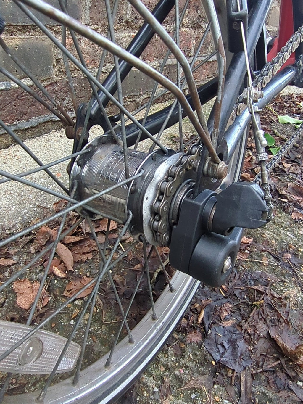 Brompton L5, 1997, Folding Bike, Excellent Condition, Red, Sturmey Arc – Folding Bikes 4U