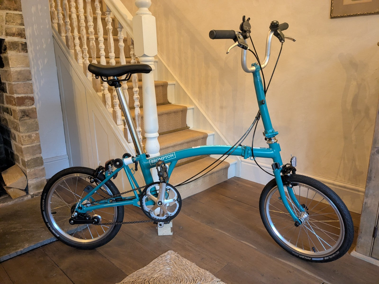 Brompton B75 Folding Bike, Very Light Use, Always Stored Indoors ...