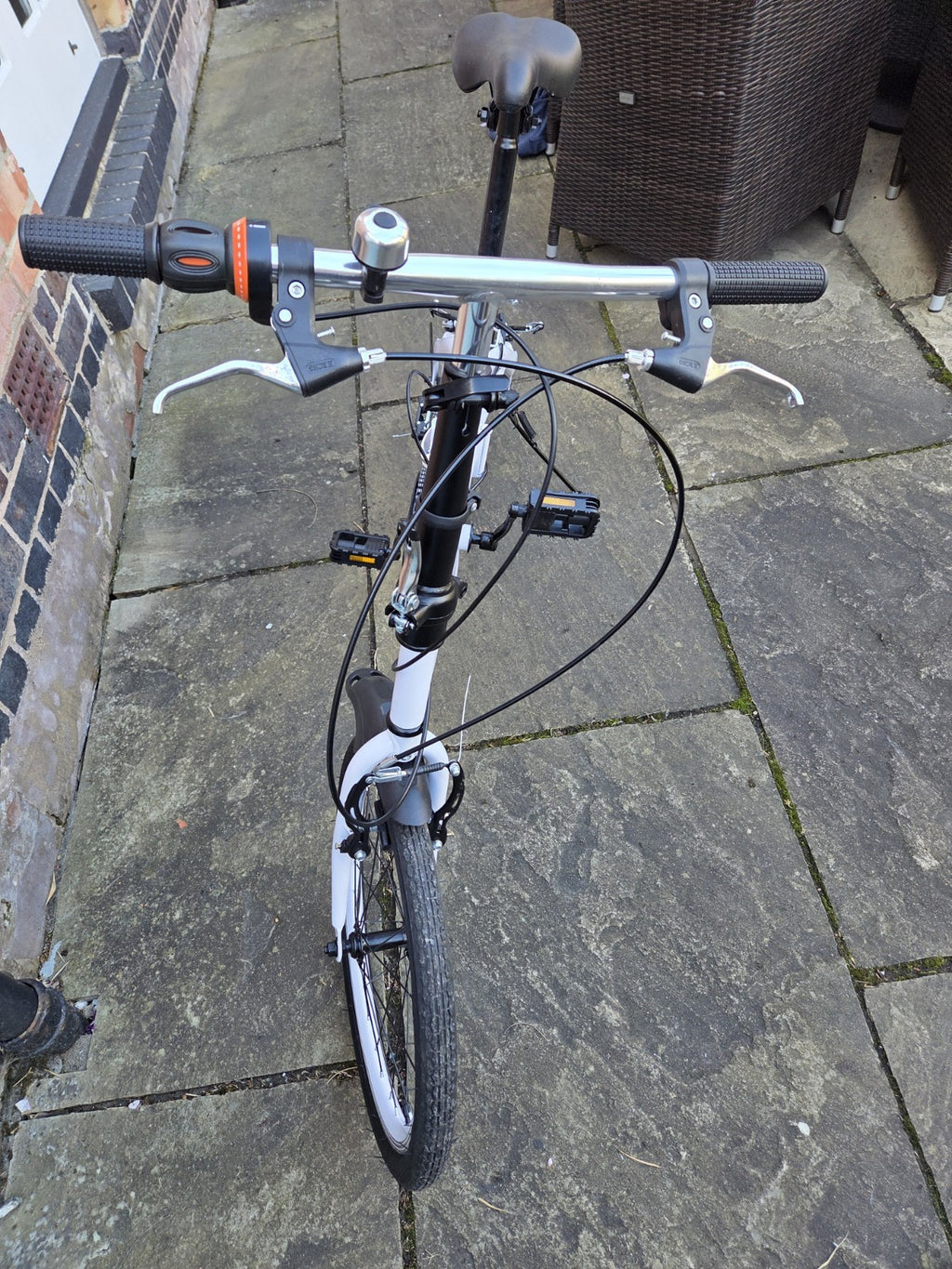 TRIOBLADE 20 Inch Adult Folding Bike 7 Speed Compact City Commuter ...