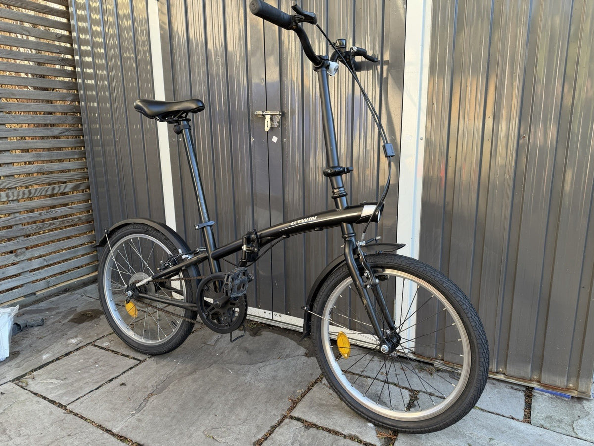 Btwin Decathlon Tilt 100 Quick Folding Bicycle 20" Wheels – Folding ...