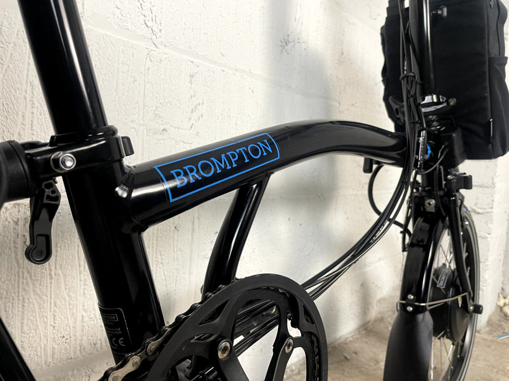 BROMPTON M6L E - BIKE *Only 80 Miles Rode-Warranty Included* – Folding ...
