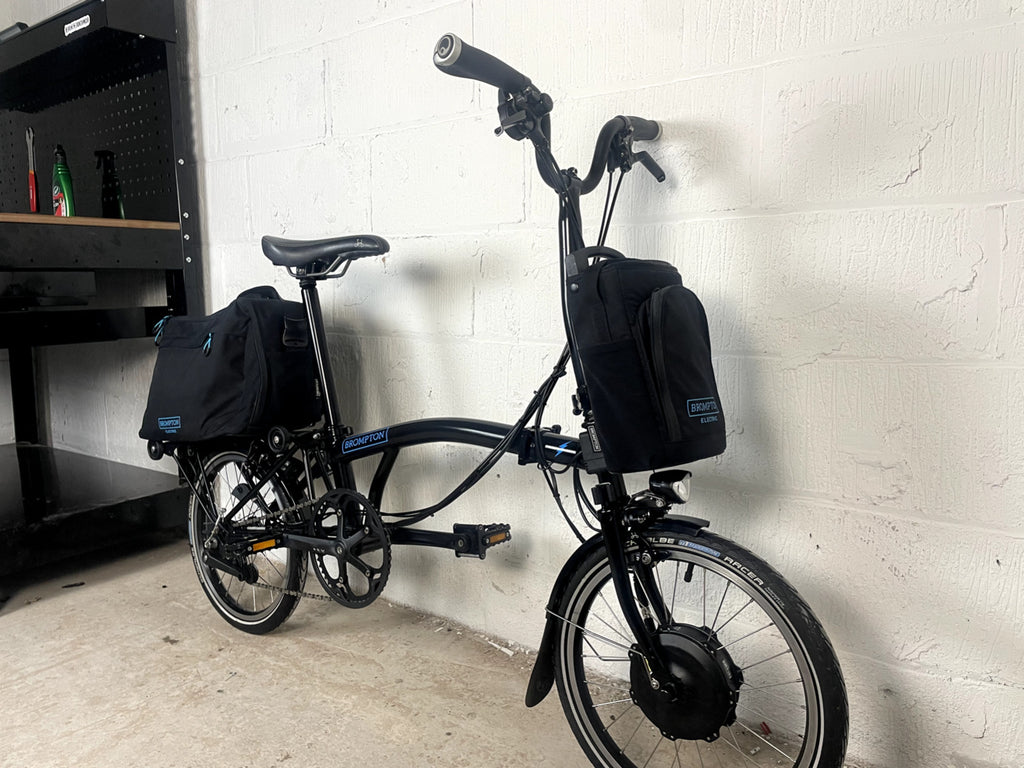 BROMPTON M6L E - BIKE *Only 80 Miles Rode-Warranty Included* – Folding ...